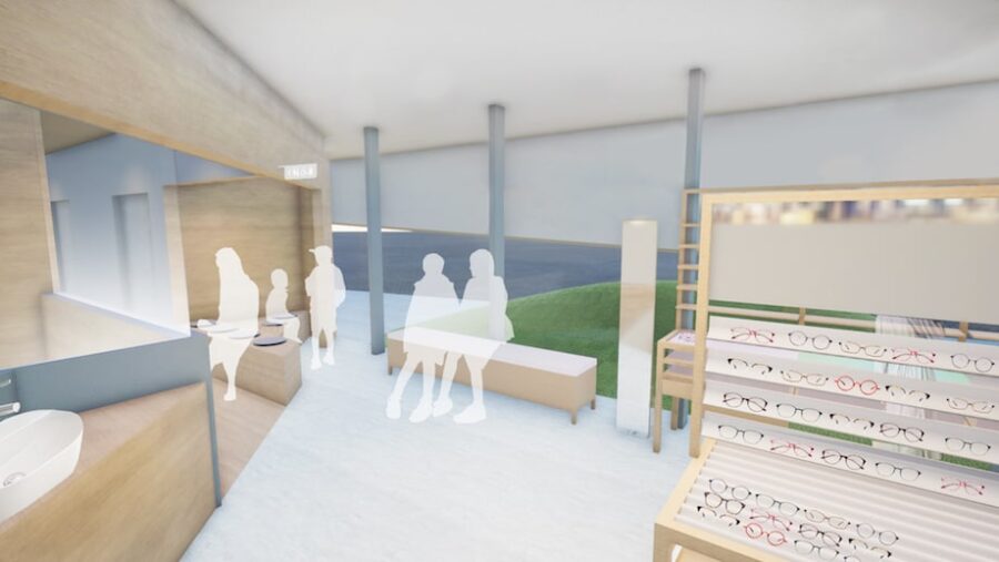 永山祐子建築設計〈JINS PARK〉がジンズ創業の地・前橋市に4/29オープン - TECTURE MAG（テクチャーマガジン） | 空間デザイン・建築メディア