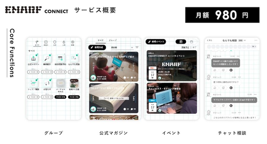 VUILDが月額980円のオンライン受講サービス「EMARF CONNECT」をローンチ、「次世代の設計者を読む」オープニングトーク＋特別展示 6/17開催 - TECTURE MAG（テク ...