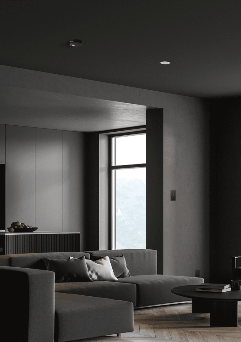 新色のBLACKが登場！インテリアコーディネートを意識したパナソニックのスタイリッシュな住宅火災警報器（ワイヤレス連動型） - TECTURE MAG（テクチャーマガジン） | 空間デザイン ...