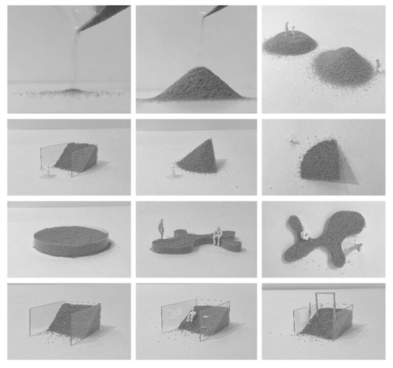 ロームシアター京都の中庭ローム・スクエアに岩瀬諒子「石ころの庭」が出現、10/23まで。トークイベントも開催決定 - TECTURE MAG（テクチャーマガジン） | 空間デザイン・建築メディア