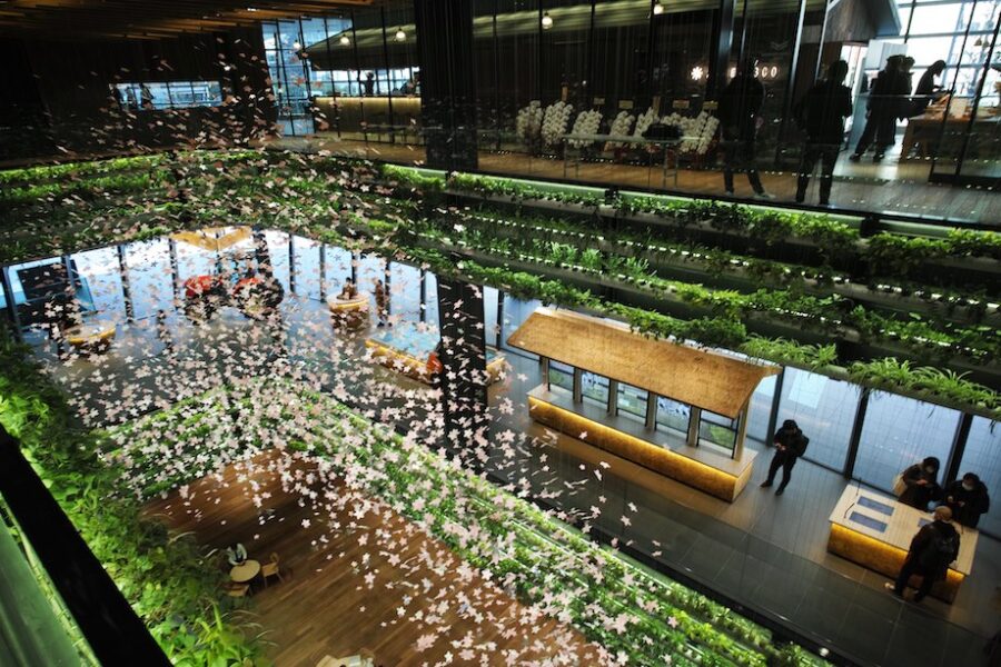 八重洲にヤンマーの新拠点〈YANMAR TOKYO〉がオープン！ 米ギャラリーなど佐藤可士和氏監修、くさかんむりが什器などを稲藁で制作 ...