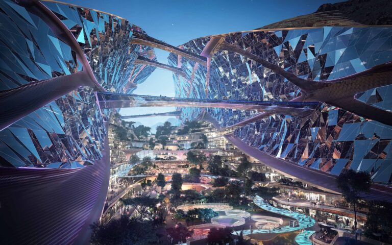 サウジアラビアでスキーができる山岳リゾート！NEOMにて計画中の通年型山岳観光施設〈TROJENA〉 - TECTURE MAG（テクチャー ...