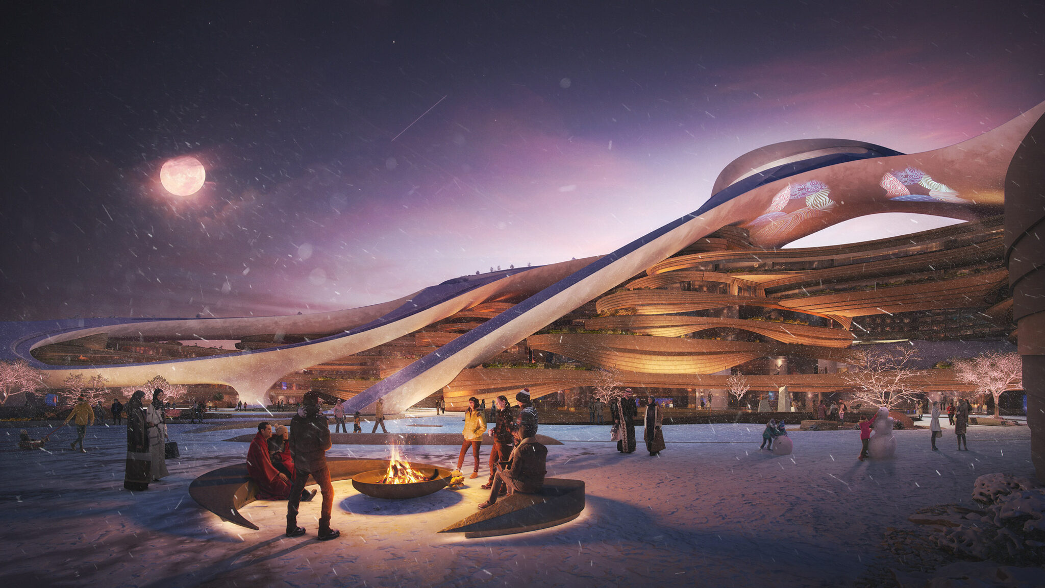 サウジアラビアでスキーができる山岳リゾート！NEOMにて計画中の通年型山岳観光施設〈TROJENA〉 - TECTURE MAG（テクチャー ...