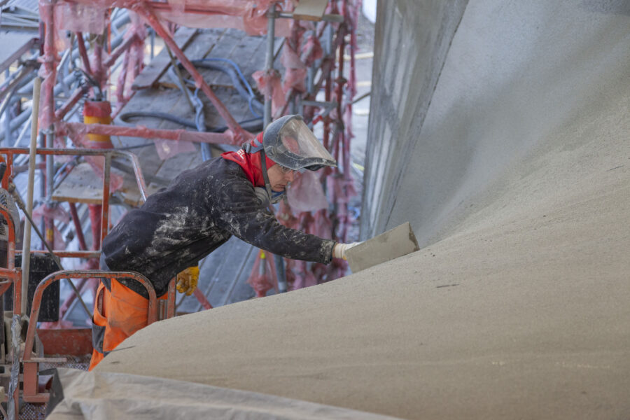 世界初の”カーボン”コンクリート建築！炭素繊維の柔らかい性質により壁と天井を一体化した HENNとドレスデン工科大学による〈CUBE〉ドイツ - TECTURE MAG（テクチャーマガジン ...