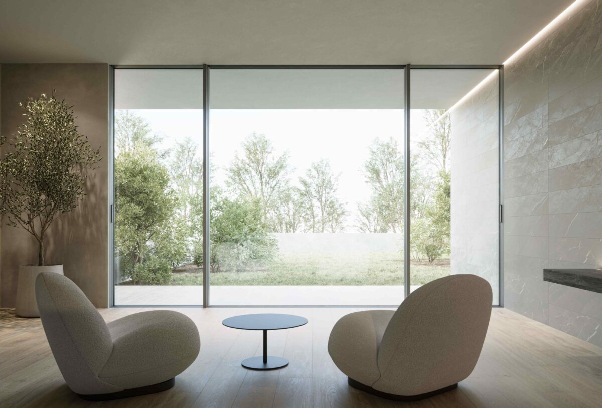 最大高さ3.5m・極細フレームで透明感溢れる大開口を実現！開口部のハイエンドブランドNODEAのPANORAMA WINDOW「WINDOW G」 - TECTURE MAG（テクチャー ...