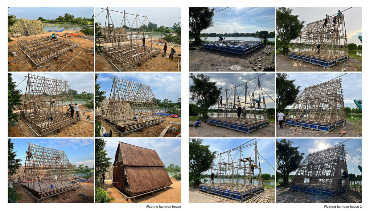 「水上 × 竹」の住宅モデル！H&Pアーキテクツが設計した 海面上昇に強いコミュニティを形成する〈フローティングバンブーハウス〉ベトナム - TECTURE MAG（テクチャーマガジン ...