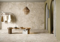 【マテリアルボード企画】“3000㎜の超大判タイル”が演出するダイナミックな空間 - TECTURE MAG（テクチャーマガジン） | 空間デザイン・建築メディア