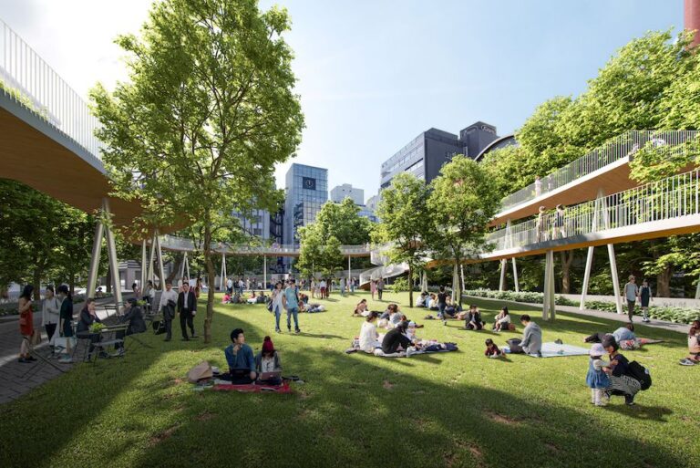 「博多コネクティッド」エリアで藤本壮介氏が公園の総合デザイン監修を担当、福岡市管理公園初のPark-PFI事業「明治公園整備・管理運営事業」概要 - TECTURE MAG（テクチャーマガジン ...
