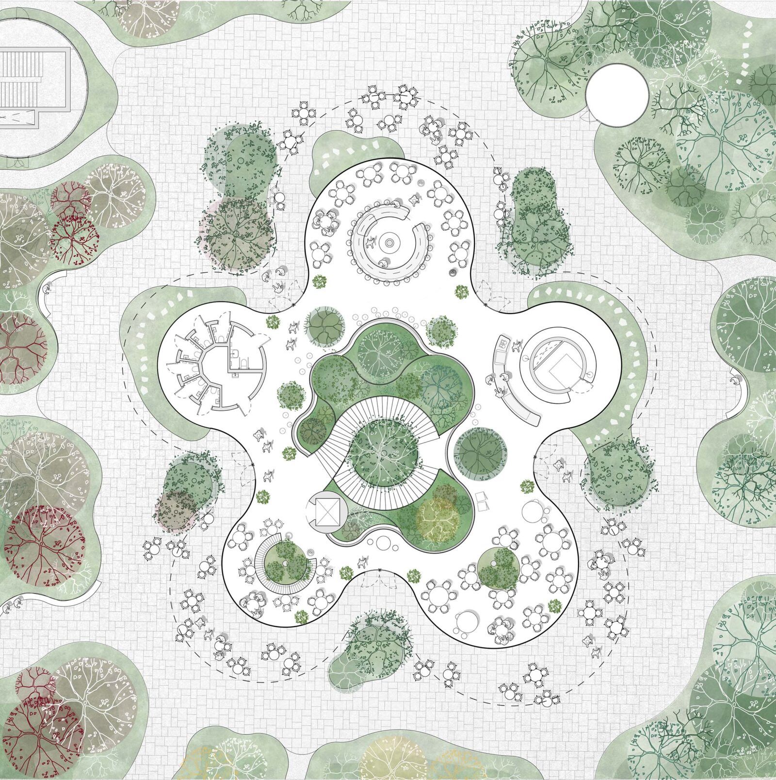 活気ある都市の中に現れた自然豊かな公園島〈オペラパーク〉Cobe、デンマーク - TECTURE MAG（テクチャーマガジン） | 空間デザイン・建築メディア