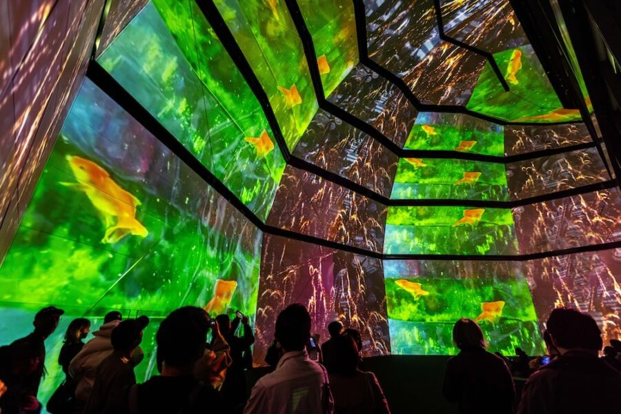 「TOKYO NODE」開館記念企画第2弾「蜷川実花展 Eternity in a Moment 瞬きの中の永遠」会場レポート - TECTURE MAG（テクチャーマガジン） | 空間 ...