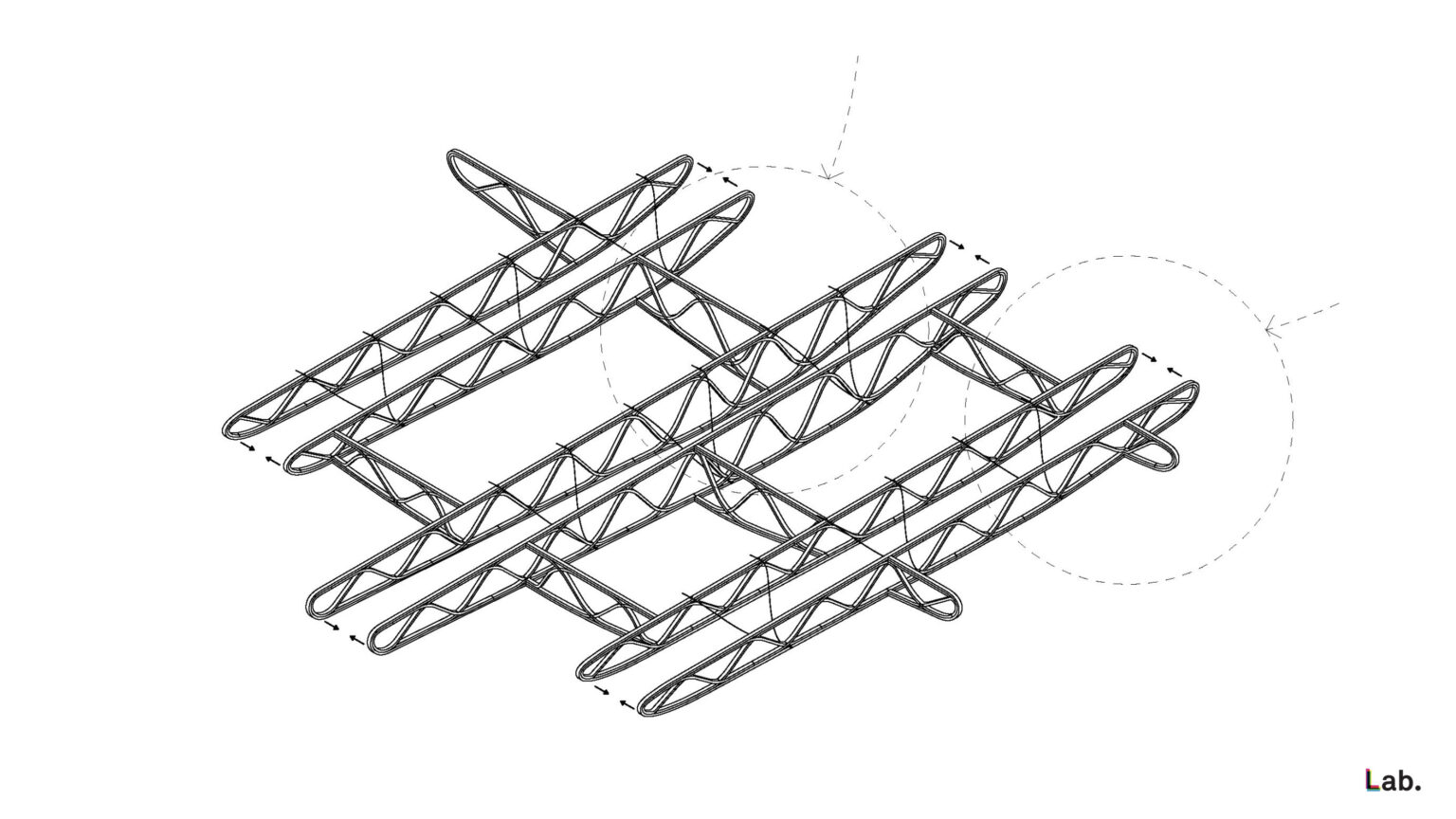 ニューヨークの街角に現れた竹の雲〈バンブー・クラウド〉llLab.、アメリカ - TECTURE MAG（テクチャーマガジン） | 空間デザイン・建築メディア