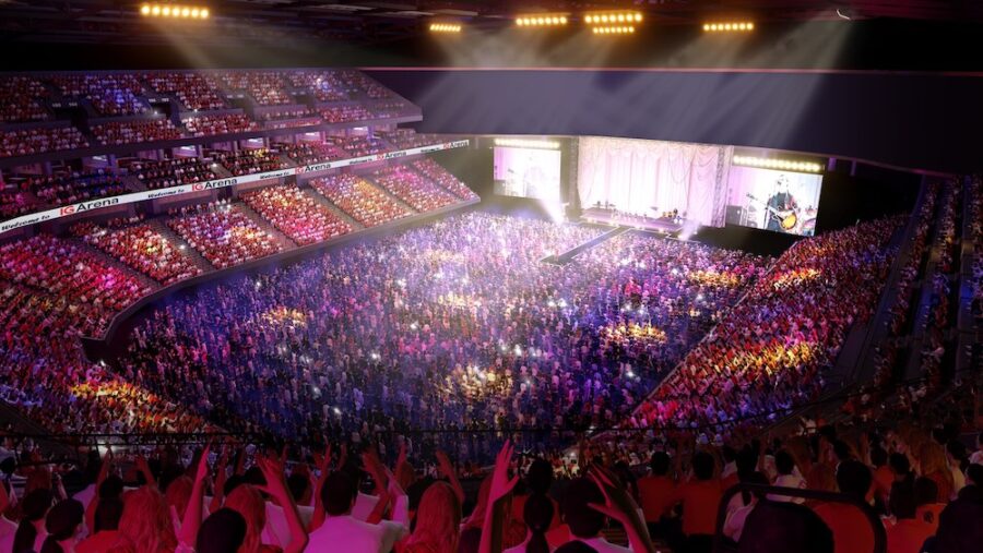 隈研吾建築都市設計事務所が外観デザインと内装の一部を担当する愛知県新体育館のネーミングライツで名称が「IG アリーナ」に決定、2025年夏開業 ...