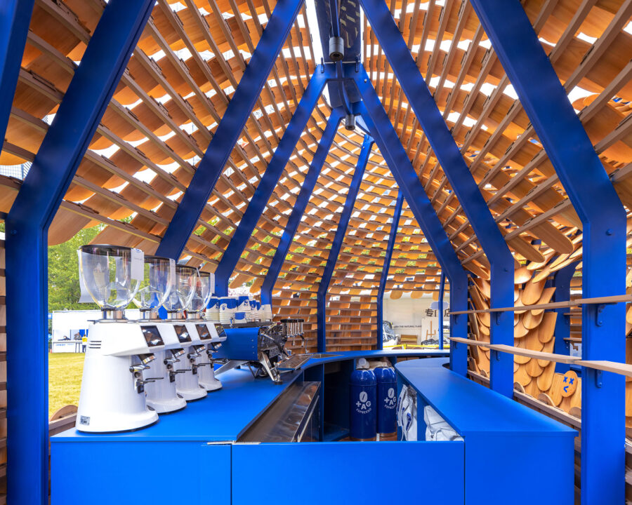 モジュール化により多様な場所に適応する〈TAG ESPRESSO KIOSK〉Studio YO-U、atelier TUO、中国 ...