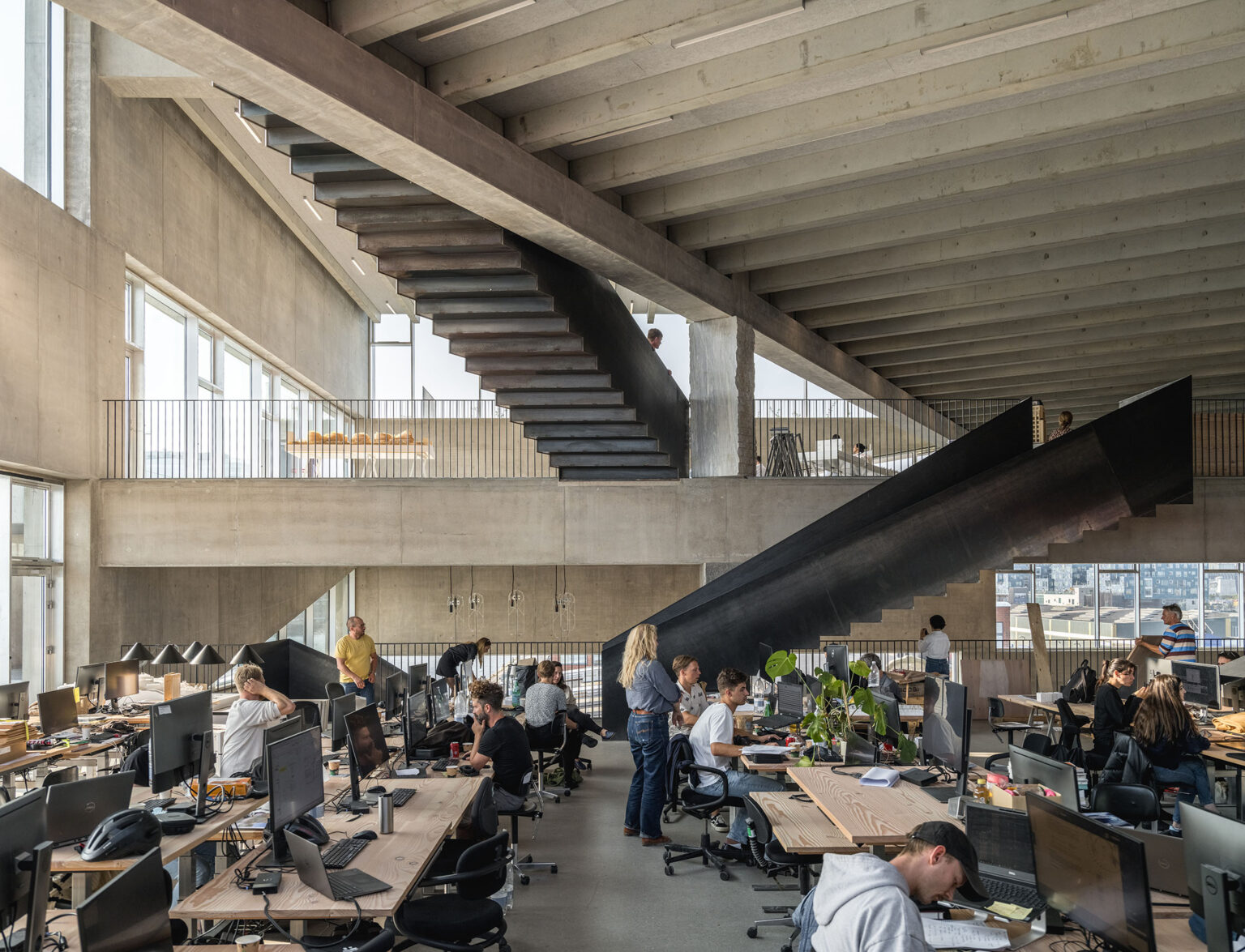 ドアノブからコンクリート開発、ランドスケープまで、BIGだからこそ”すべて”を手がける自社オフィス〈BIG コペンハーゲン本社〉デンマーク - TECTURE MAG（テクチャーマガジン ...