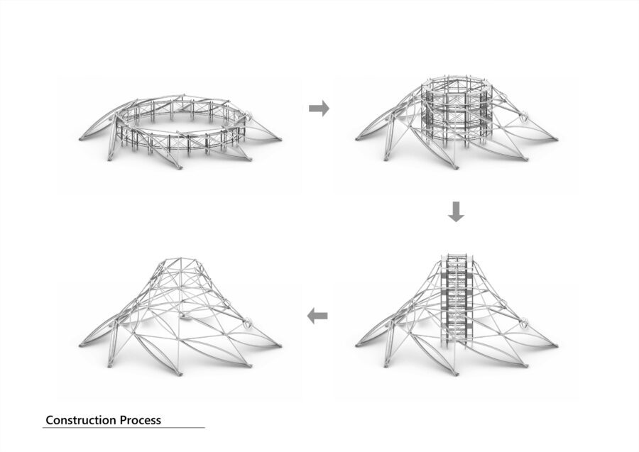 竹と膜が彩る生命力にあふれた〈フローリッシュ・パビリオン〉Studio A-Light、台湾 - TECTURE MAG（テクチャーマガジン） | 空間デザイン・建築メディア