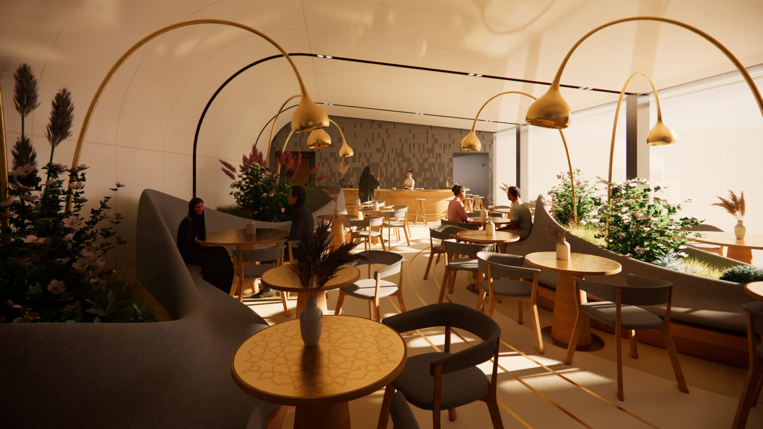 アラブにおける文化の灯台とも称されるクウェートの存在を象徴する〈クウェートパビリオン〉2025年大阪・関西万博Kuwait Pavilion, symbolising Kuwait's ...