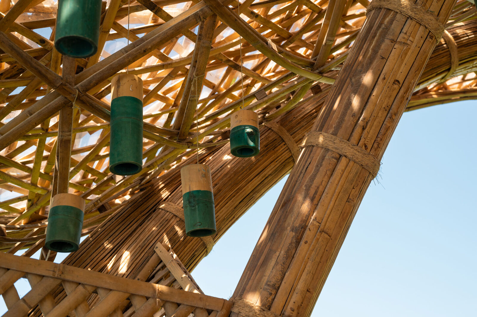 カリブ海のパノラマを望むパラメトリックな竹の天蓋〈Bamboo Temple〉Arquitectura Mixta、メキシコ - TECTURE MAG（テクチャーマガジン） | 空間デザイン ...