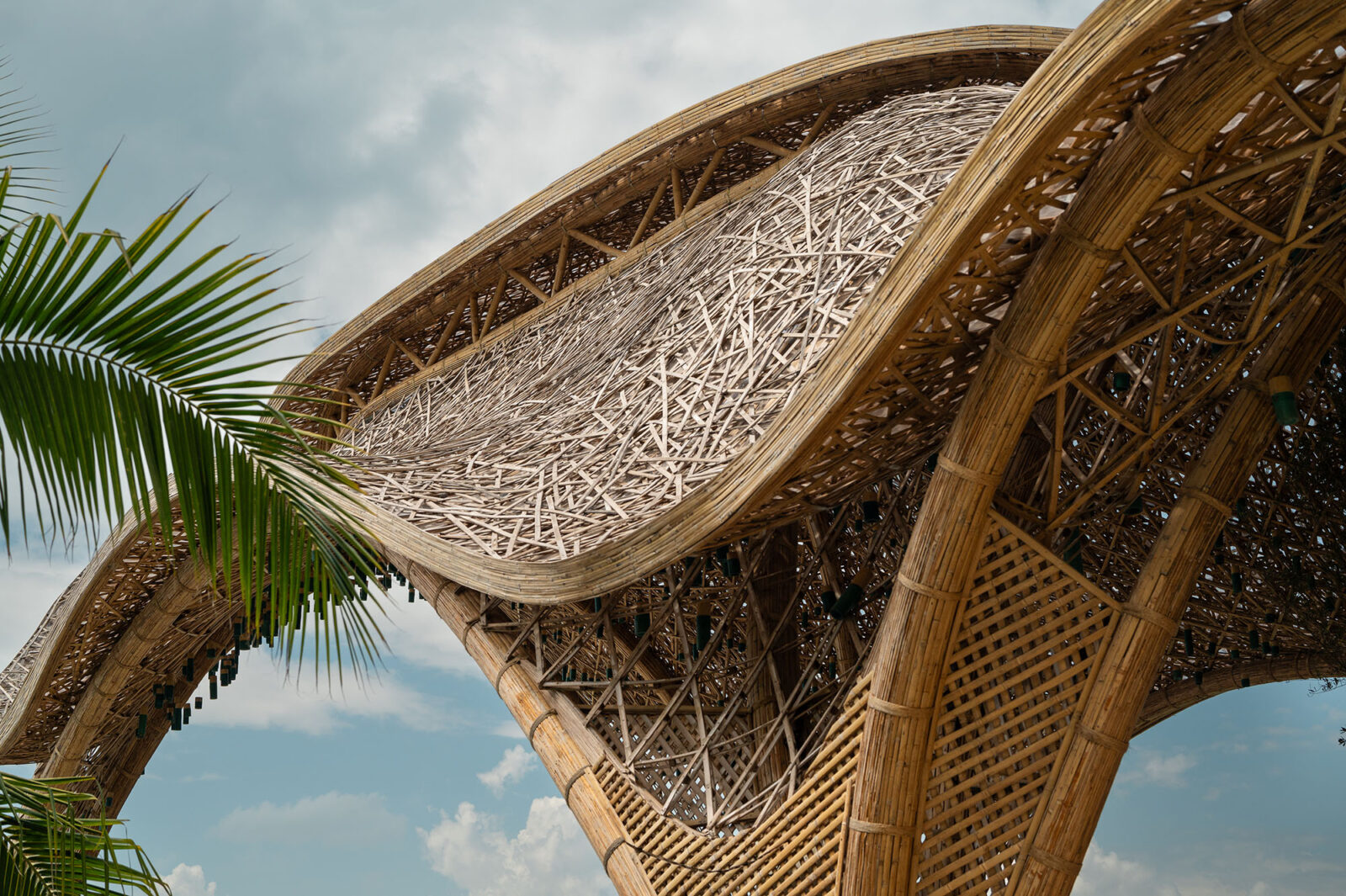 カリブ海のパノラマを望むパラメトリックな竹の天蓋〈Bamboo Temple〉Arquitectura Mixta、メキシコ - TECTURE MAG（テクチャーマガジン） | 空間デザイン ...