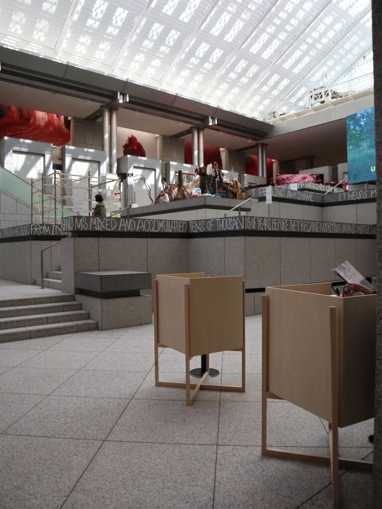 [会場レポート]第8回横浜トリエンナーレ「野草：いま、ここで生きてる」：横浜美術館会場の空間設計をnmstudio architectsが担当、館全体の空間構築・サイン計画を乾久美子建築設計 ...