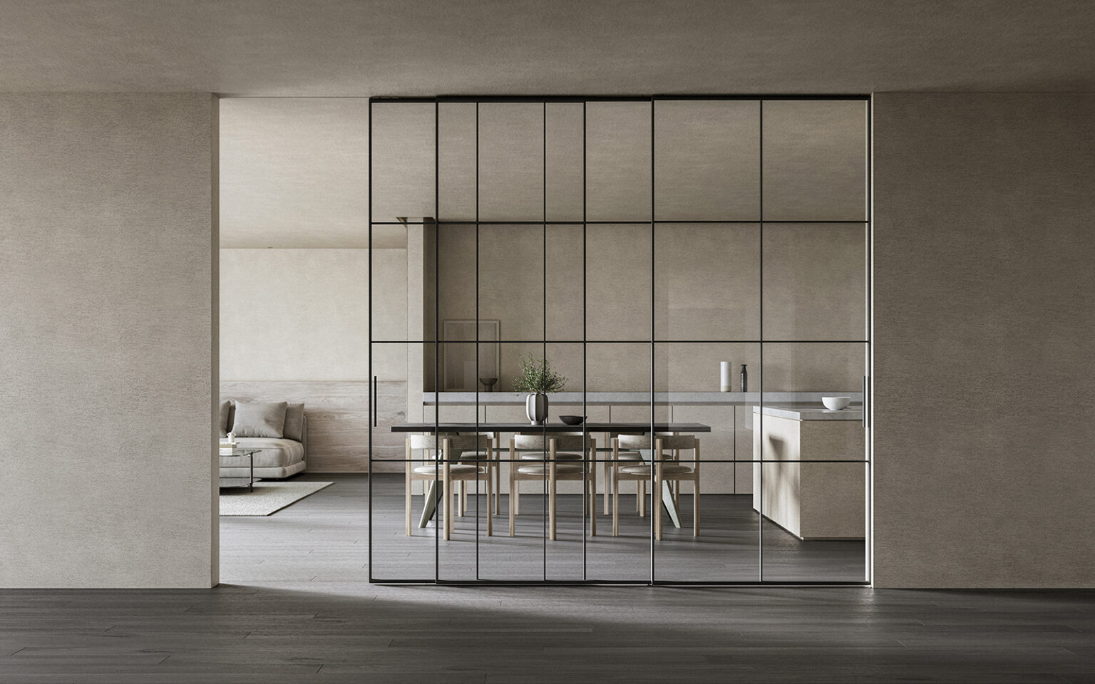 【プレスプラン】日本の美意識に根差したINTERIOR「GLASS R」さまざまな表情を創り出す格子デザインのご提案 - TECTURE MAG（テクチャーマガジン） | 空間デザイン・建築メディア