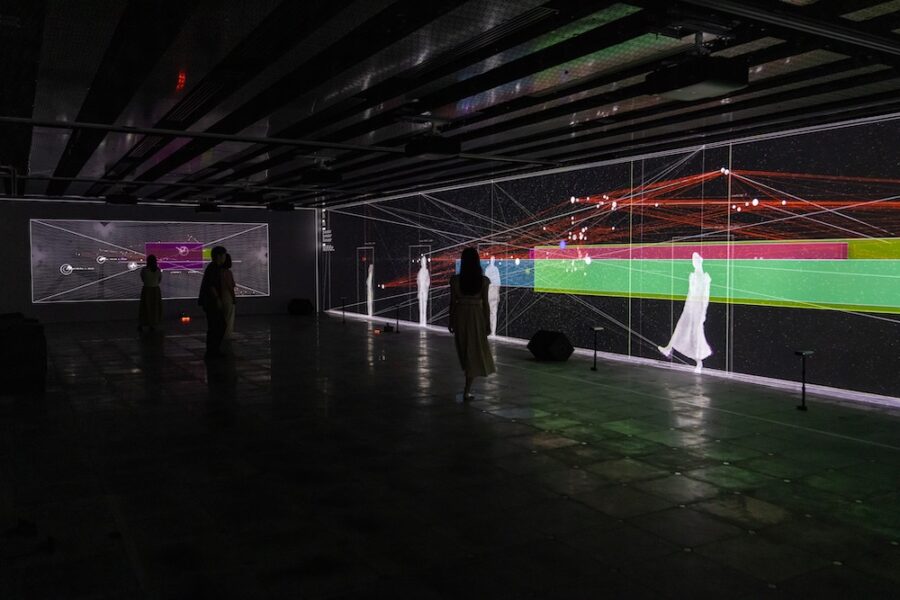 真鍋大度 新作個展「Continuum Resonance : 連続する共鳴」グラングリーン大阪 うめきた公園内に開業した「VS.（ヴイエス ...