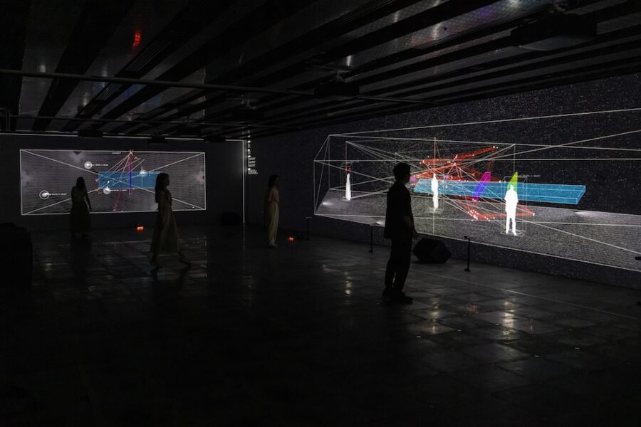 真鍋大度 新作個展「Continuum Resonance : 連続する共鳴」グラングリーン大阪 うめきた公園内に開業した「VS.（ヴイエス ...