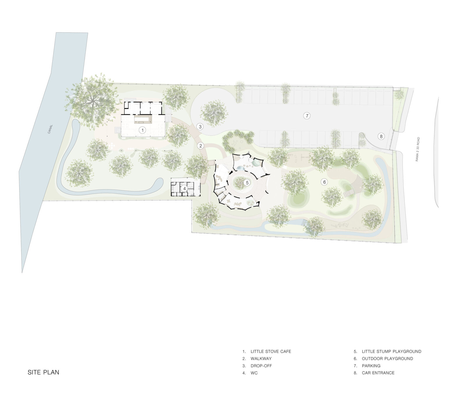 タイのバンコク郊外に建つ、絵本の世界で遊び学べるカフェと遊び場〈Little Stove & Little Stump〉NITAPROW - TECTURE MAG（テクチャーマガジン ...