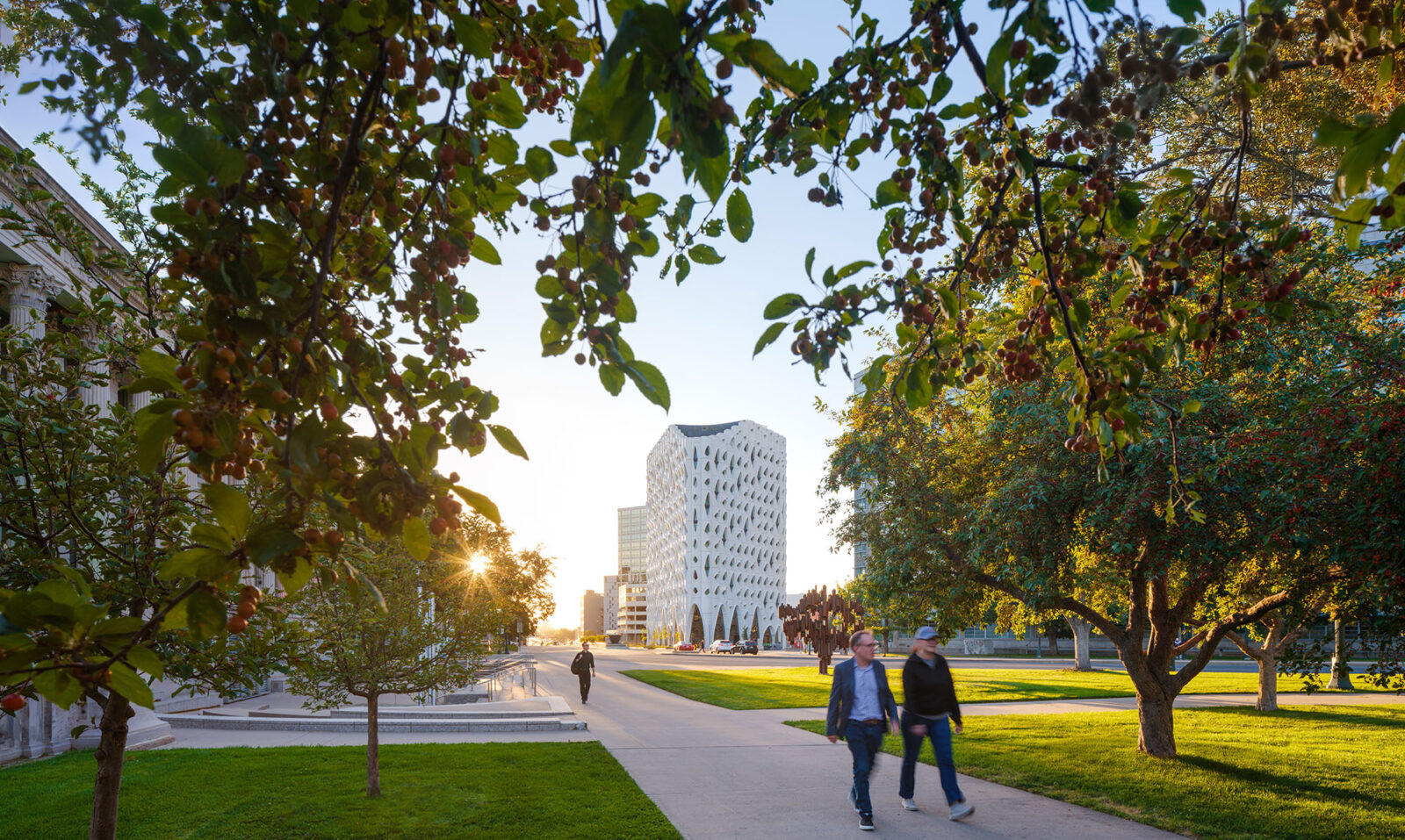 アメリカ・コロラド州の中心街に際立つポプラの木立モチーフのホテル〈Populus〉スタジオ・ギャング - TECTURE MAG（テクチャーマガジン） | 空間デザイン・建築メディア