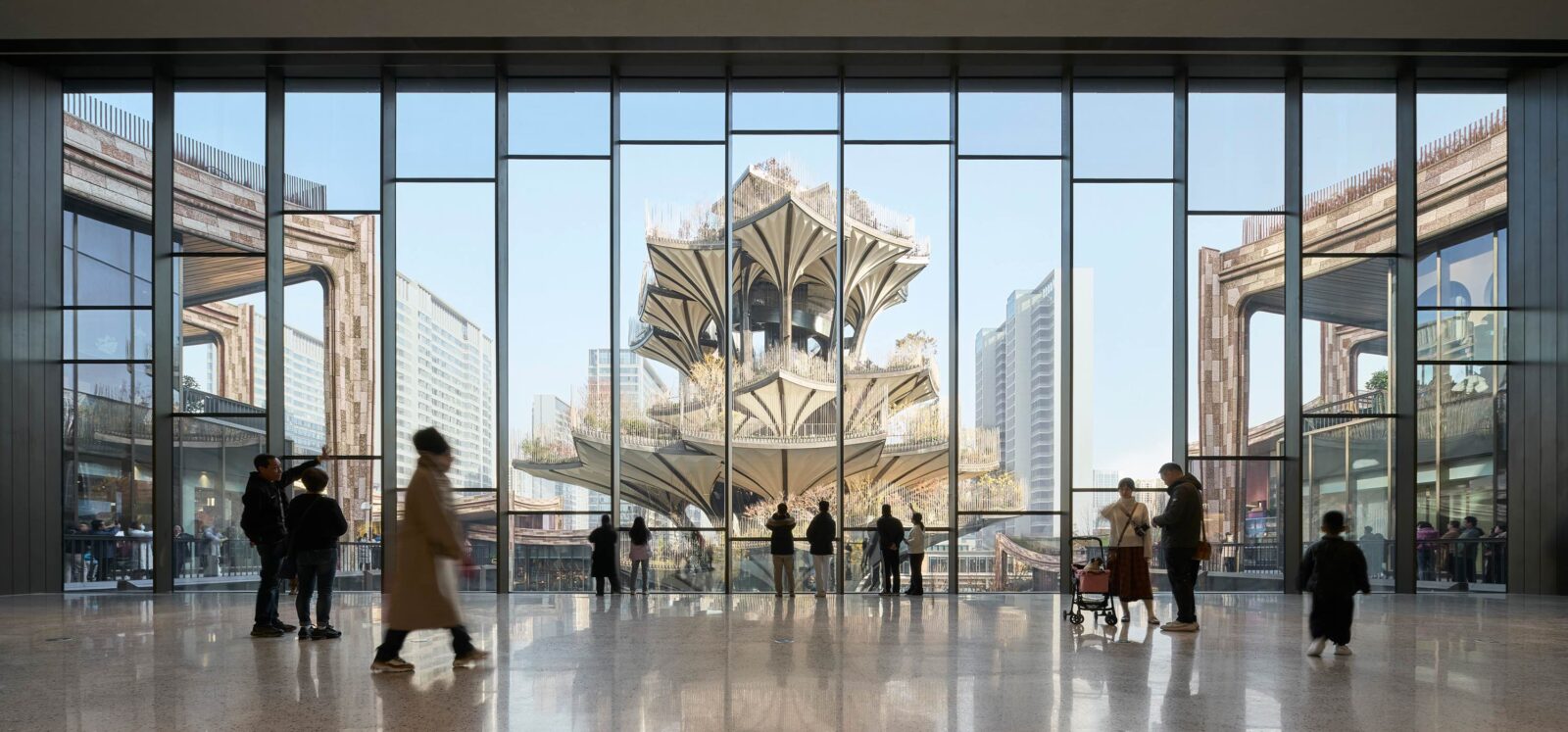 ヘザウィック・スタジオが中国の西安に設計した、陶磁器の伝統を受け継ぐ商業地区〈西安CCBD〉 - TECTURE MAG（テクチャーマガジン） | 空間デザイン・建築メディア