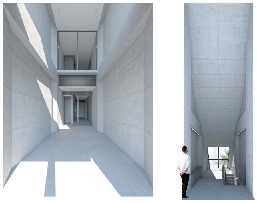 安藤忠雄建築研究所が設計したギャラリー〈ICHION CONTEMPORARY〉オープン！ こけら落としは具体美術協会作家に焦点をあてた「GUTAI は⽣きていた」展 - TECTURE ...