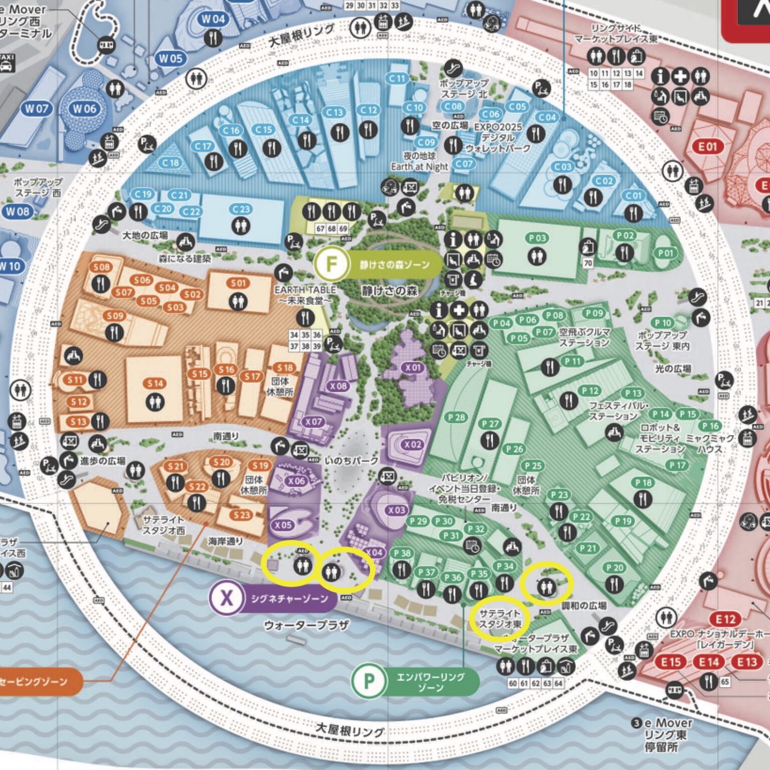 [大阪・関西万博Reoort]若手建築家が設計したトイレ、休憩所、展示施設、ギャラリー、ポップアップステージ、サテライトスタジオなど20施設をエリアごとにまわってみた！ - TECTURE ...
