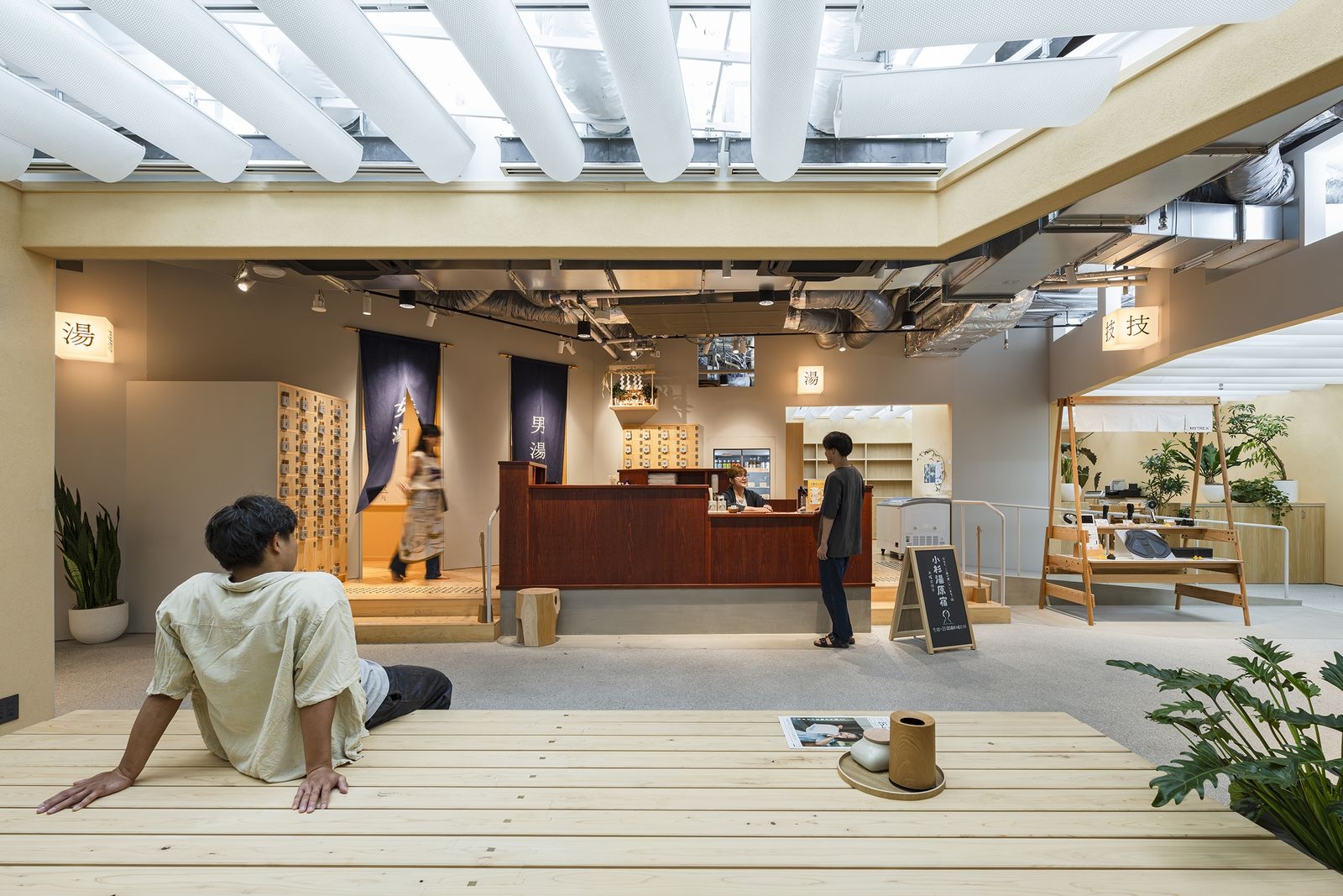 小杉湯原宿・チカイチ / T/H - TECTURE MAG（テクチャーマガジン） | 空間デザイン・建築メディア