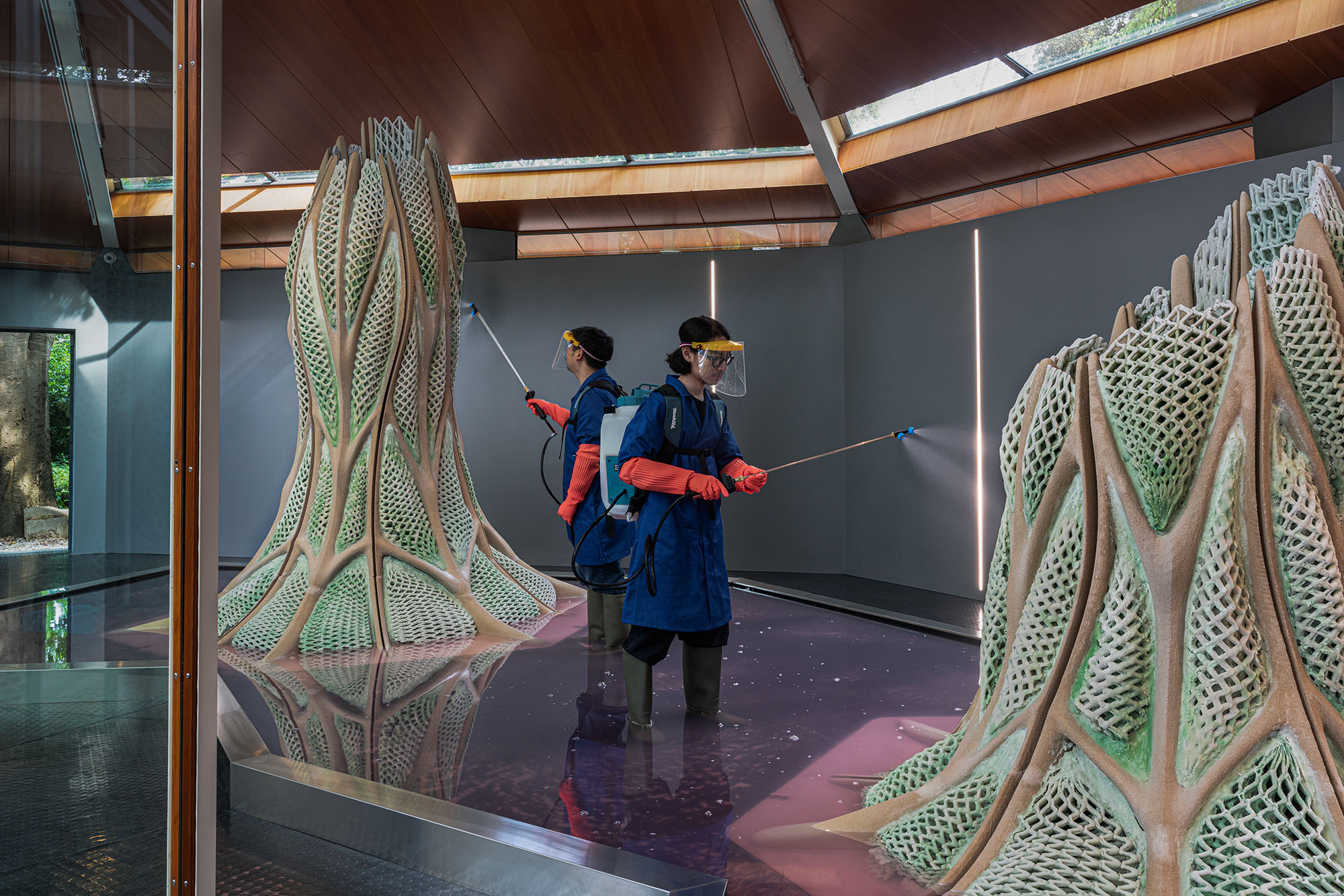 世界最大級の生きた3Dプリント構造体「ピコプランクトニクス」リビングルーム・コレクティブ、第19回ヴェネツィア・ビエンナーレ国際建築展 - TECTURE MAG（テクチャーマガジン ...