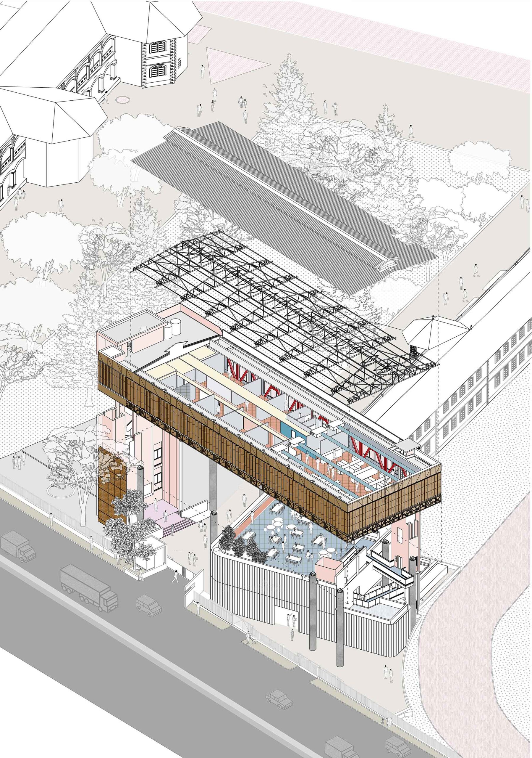 上空へとオフィスを拡張する増築プロジェクト〈HOVER SPACE〉サードスペース・アーキテクチャ・スタジオ、インド - TECTURE MAG（テクチャーマガジン） | 空間デザイン・建築メディア