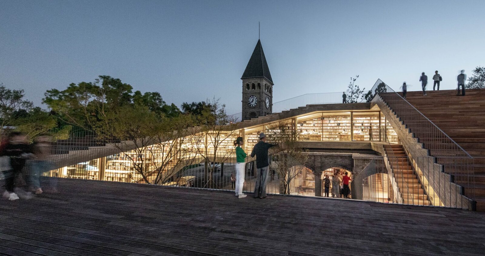 中国の公共公園に残る歴史的建築物を再生した〈蒙自NSAU書店〉ZAO、リブレリ・アヴァンギャルド - TECTURE MAG（テクチャー ...