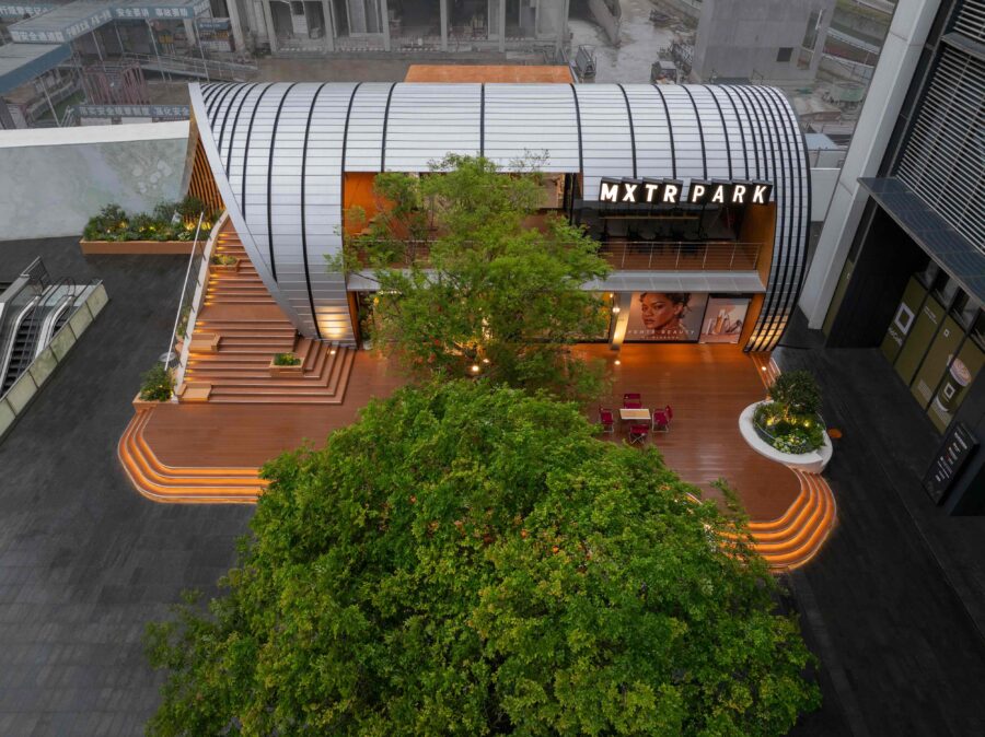 商業と公共をシームレスにつなぐ小さな建築〈MXTR PARK〉Within-Beyond Studio、中国 - TECTURE MAG（テクチャーマガジン） | 空間デザイン・建築メディア