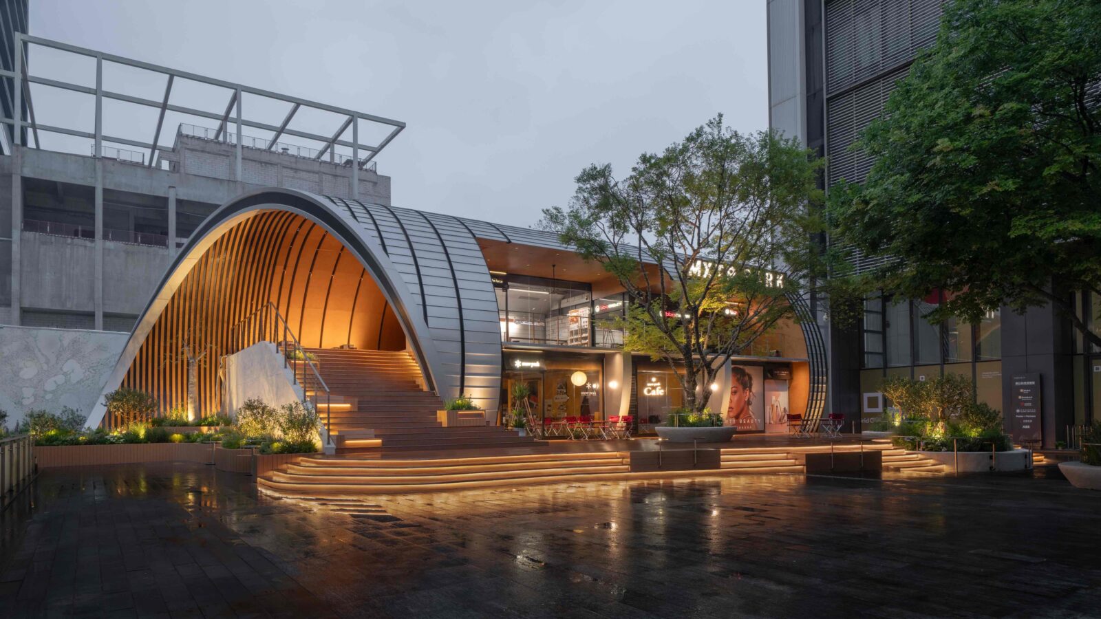商業と公共をシームレスにつなぐ小さな建築〈MXTR PARK〉Within-Beyond Studio、中国 - TECTURE MAG（テクチャーマガジン） | 空間デザイン・建築メディア