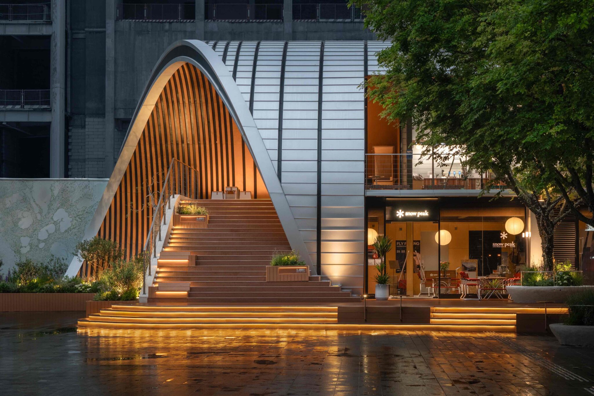 商業と公共をシームレスにつなぐ小さな建築〈MXTR PARK〉Within-Beyond Studio、中国 - TECTURE MAG（テクチャーマガジン） | 空間デザイン・建築メディア