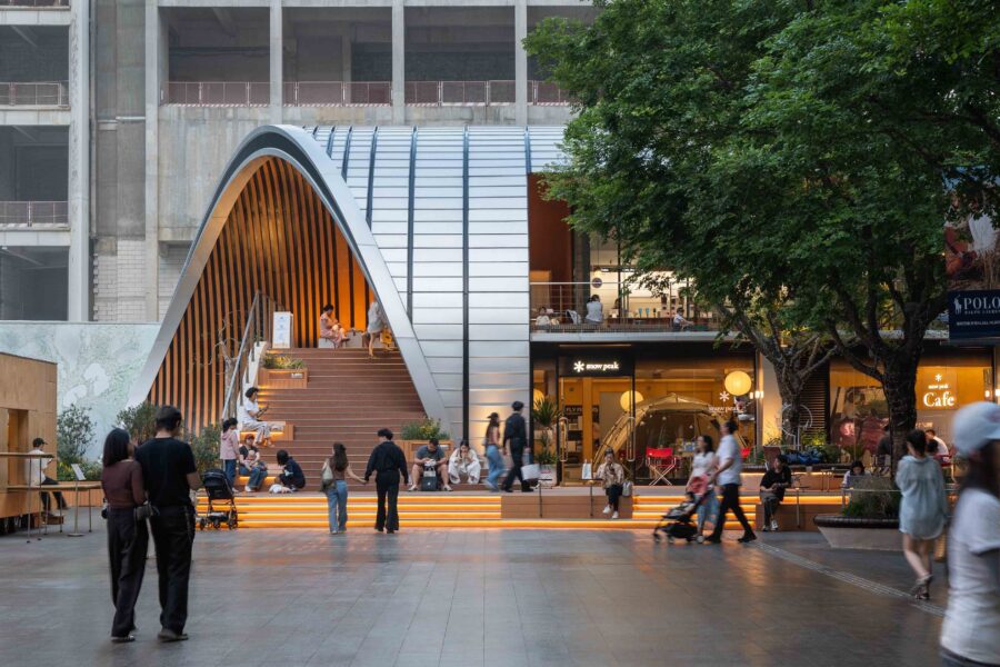 商業と公共をシームレスにつなぐ小さな建築〈MXTR PARK〉Within-Beyond Studio、中国 - TECTURE MAG（テクチャーマガジン） | 空間デザイン・建築メディア