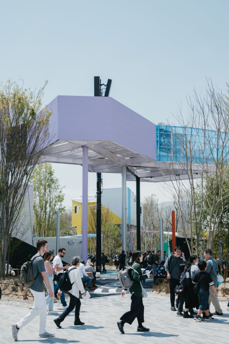 [大阪・関西万博]トイレや休憩所などを紹介_休憩所3 - TECTURE MAG（テクチャーマガジン） | 空間デザイン・建築メディア