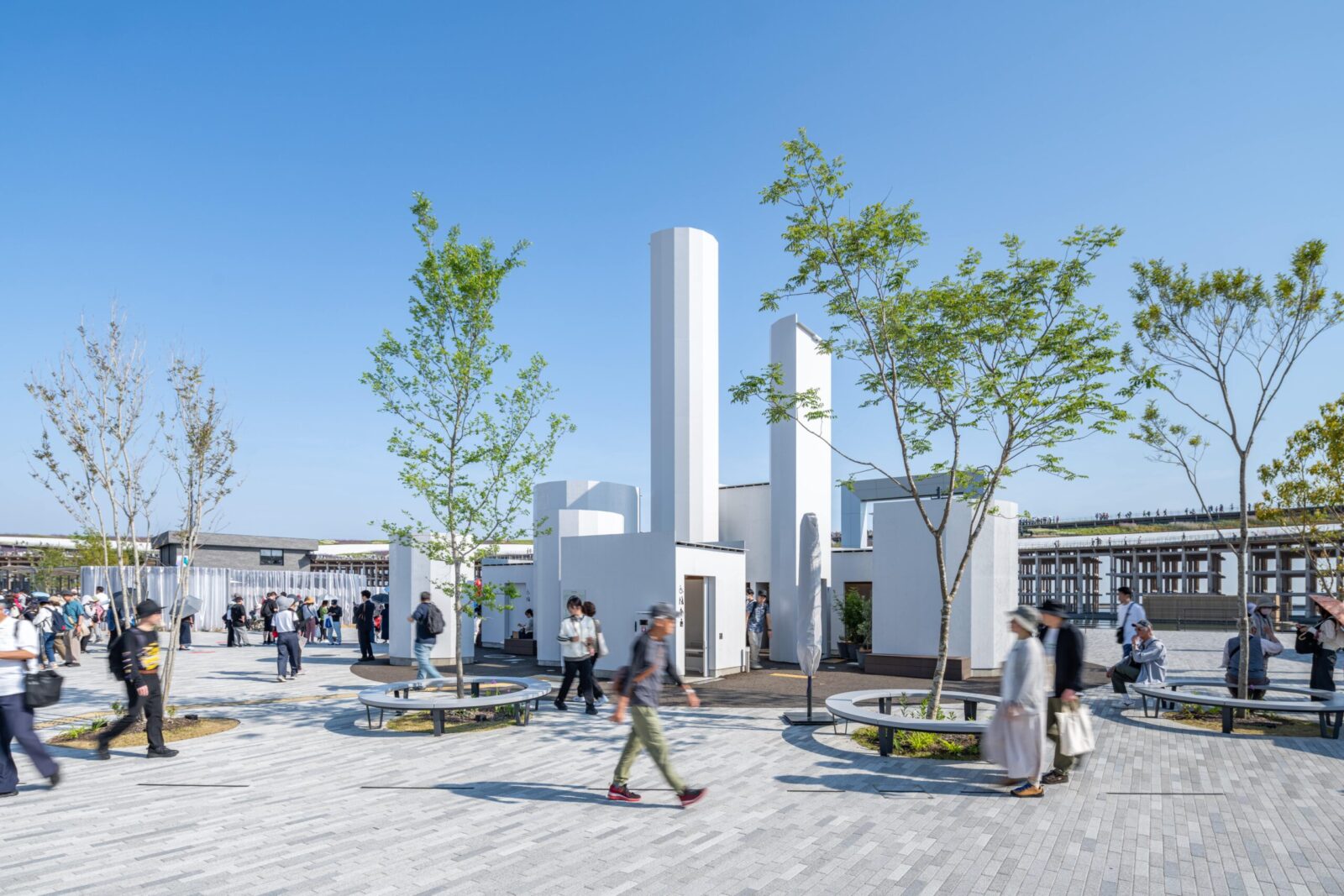 [大阪・関西万博]トイレや休憩所などを紹介_トイレ8 - TECTURE MAG（テクチャーマガジン） | 空間デザイン・建築メディア