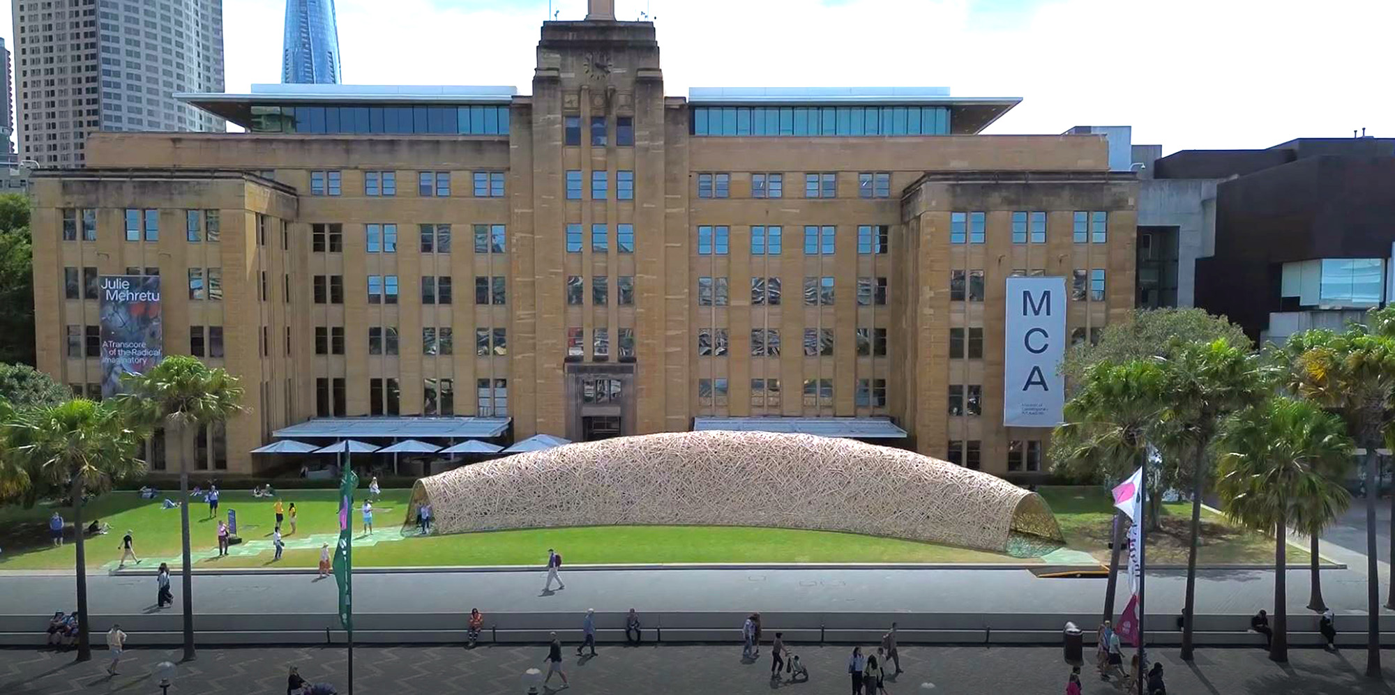 25,000の声を織り込む竹のトンネル〈What We Leave Behind〉ケイブ・アーバン、オーストラリア - TECTURE MAG（テクチャーマガジン） | 空間デザイン・建築メディア