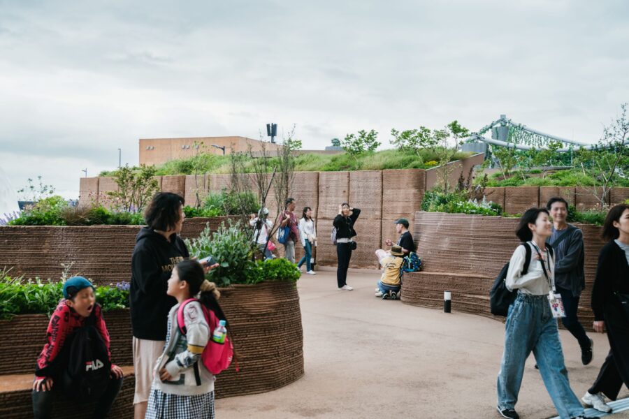 [大阪・関西万博]トイレや休憩所などを紹介_トイレ4 - TECTURE MAG（テクチャーマガジン） | 空間デザイン・建築メディア