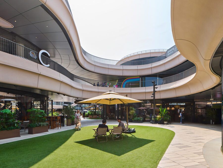 ザハ・ハディド・アーキテクツによる香港のスポーツ・商業施設〈西沙GO PARK〉中国 - TECTURE MAG（テクチャーマガジン） | 空間デザイン・建築メディア