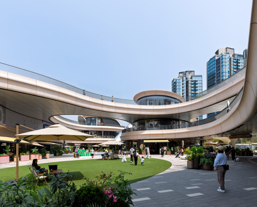 ザハ・ハディド・アーキテクツによる香港のスポーツ・商業施設〈西沙GO PARK〉中国 - TECTURE MAG（テクチャーマガジン） | 空間デザイン・建築メディア