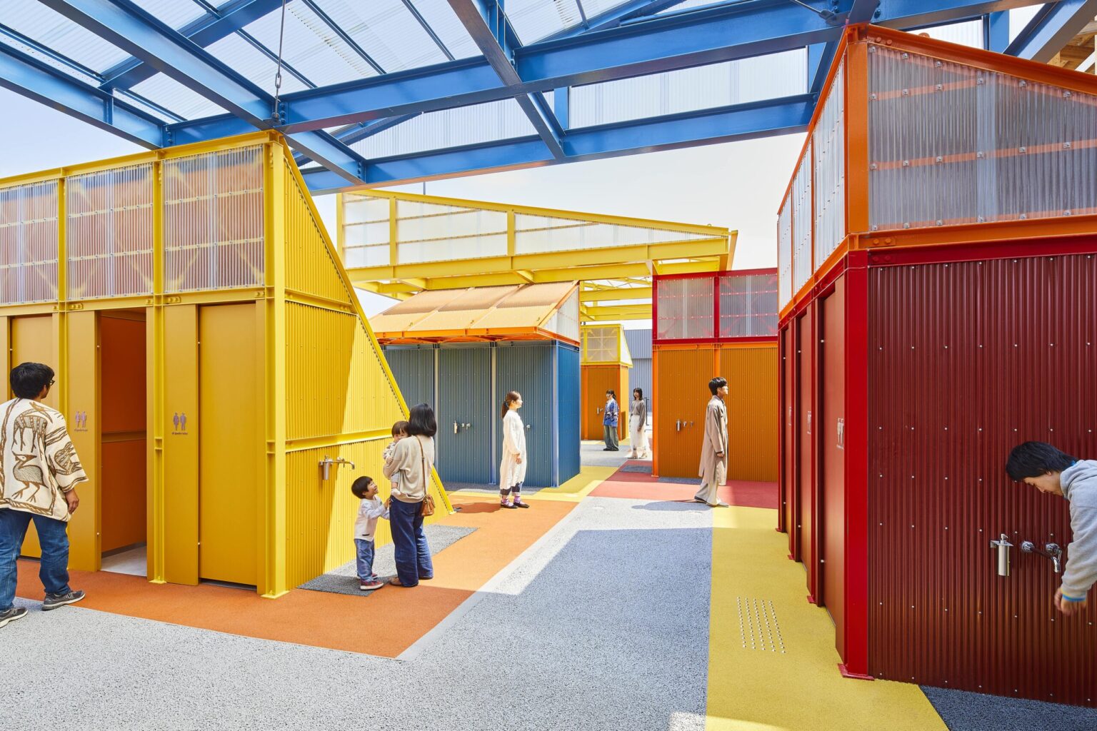 [大阪・関西万博]トイレや休憩所などを紹介_トイレ5 - TECTURE MAG（テクチャーマガジン） | 空間デザイン・建築メディア