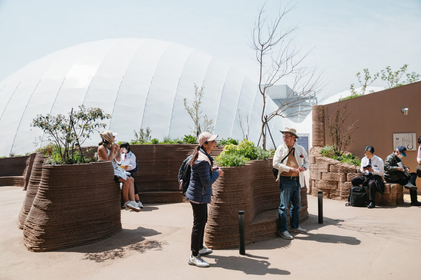 [大阪・関西万博]トイレや休憩所などを紹介_トイレ4 - TECTURE MAG（テクチャーマガジン） | 空間デザイン・建築メディア