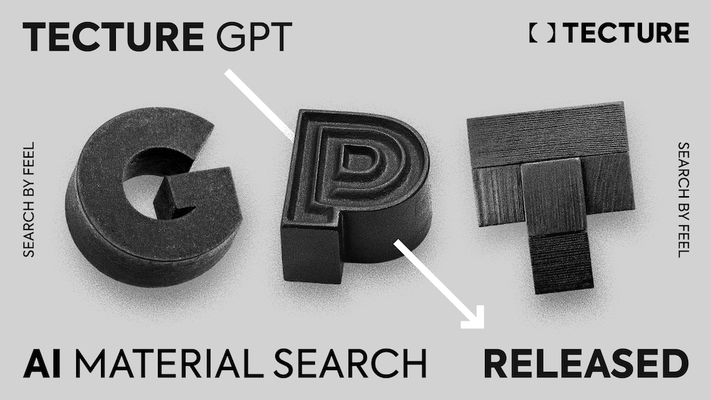 AIで建材検索！「TECTURE GPT」が試験運用スタート - TECTURE MAG（テクチャーマガジン） | 空間デザイン・建築メディア